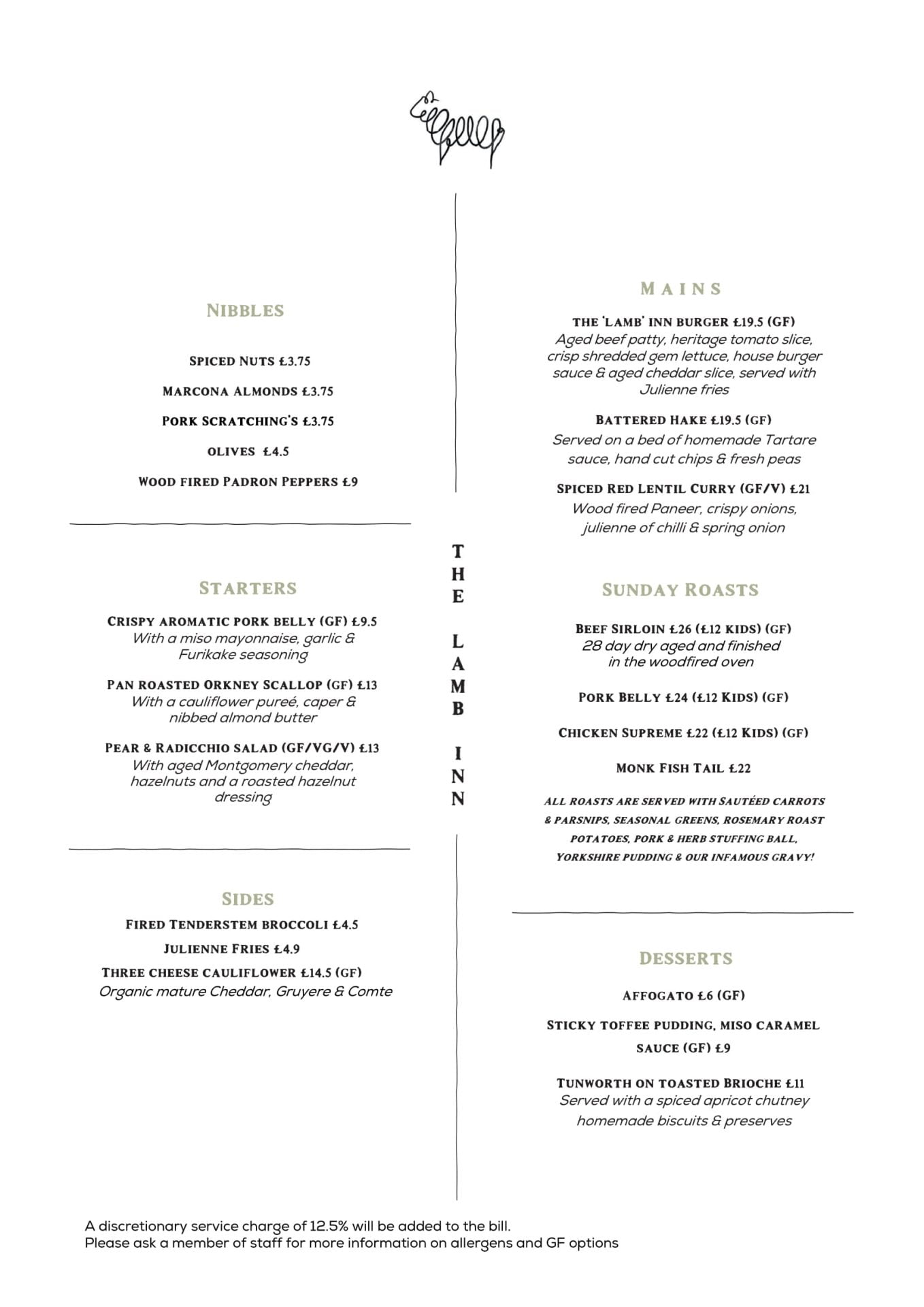 Dining at The Lamb Inn | Little Milton, Oxfordshire